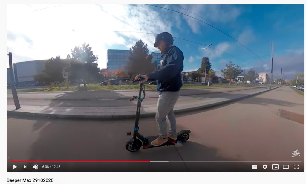 Nicolas Catard teste la Beeper Max, un coup de coeur pour lui